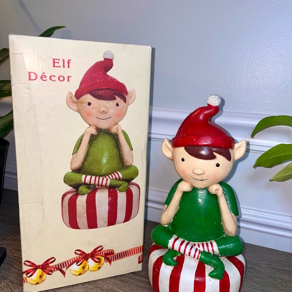 Cracker Barrel | Holiday | Cracker Barrel Sitting Elf Holiday Christmas ...